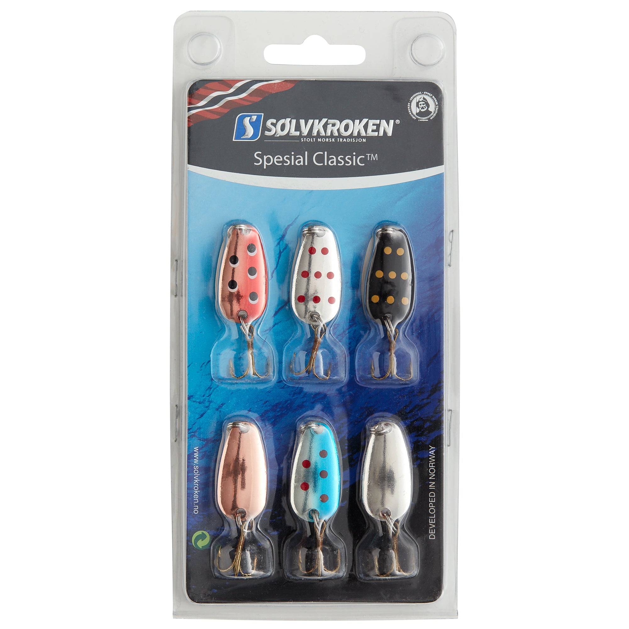 Sluk- og spinnersett – Fjellfiske